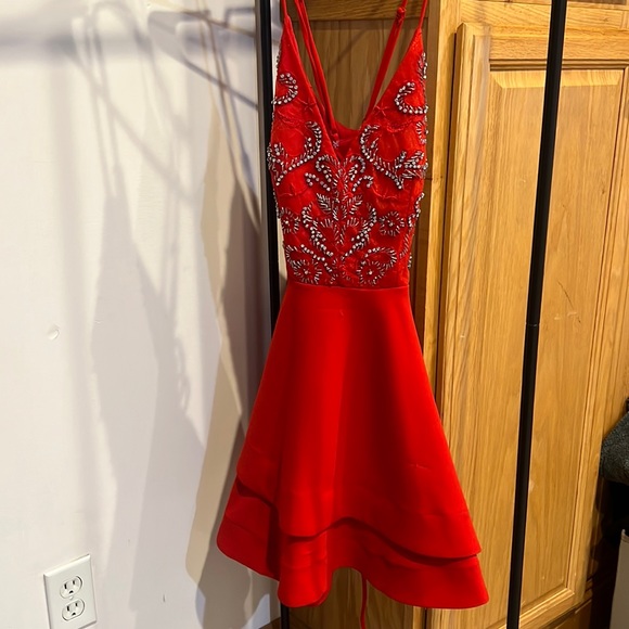 B Darlin | Dresses | Red Hoco Dress | Poshmark
